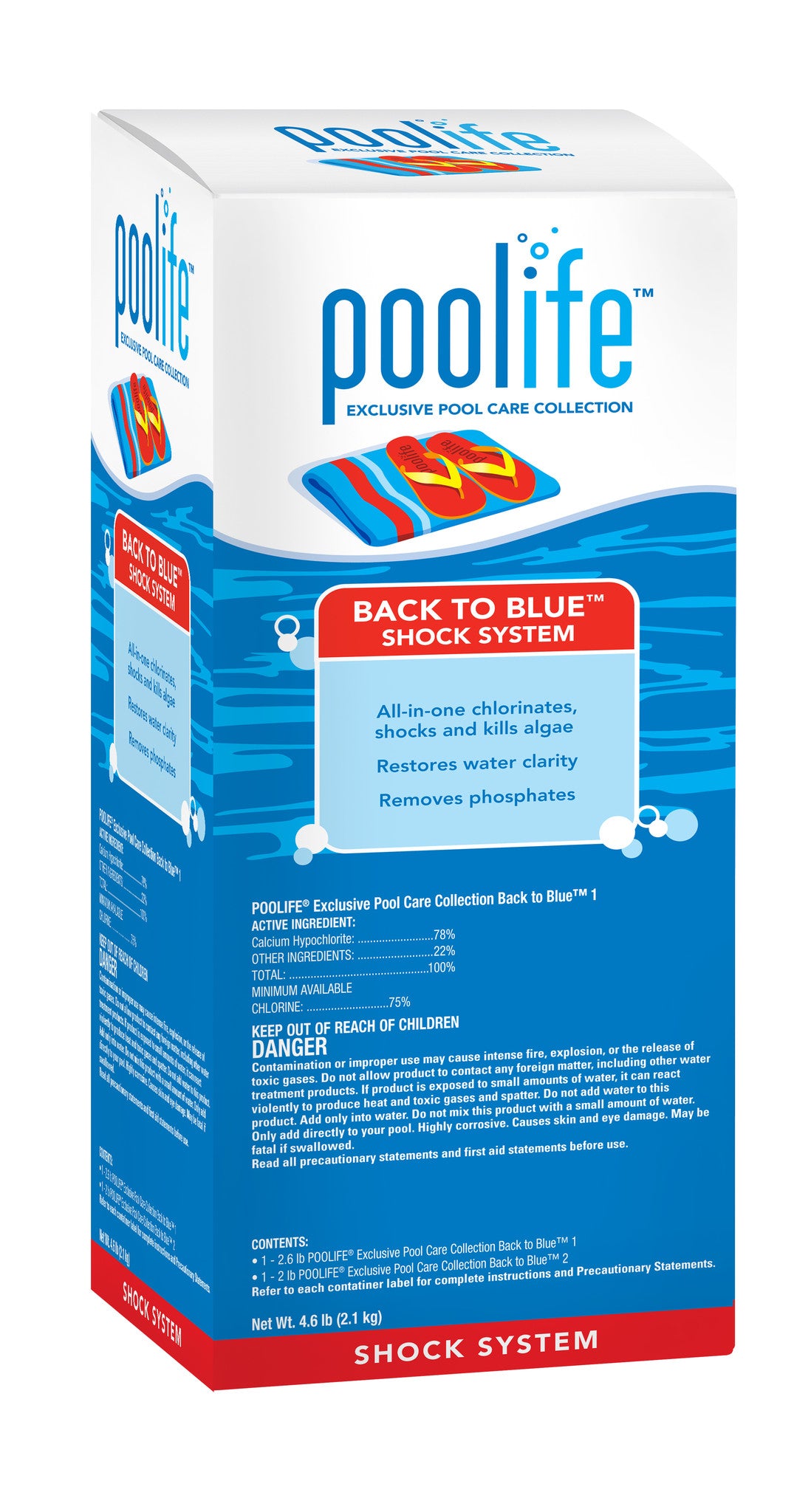 Poolife Back to Blue Shock Treatment – YourPoolStore.com