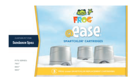 Frog® @ease® SmartChlor® Replacement Cartridges-Custom Fit for Sundanc ...